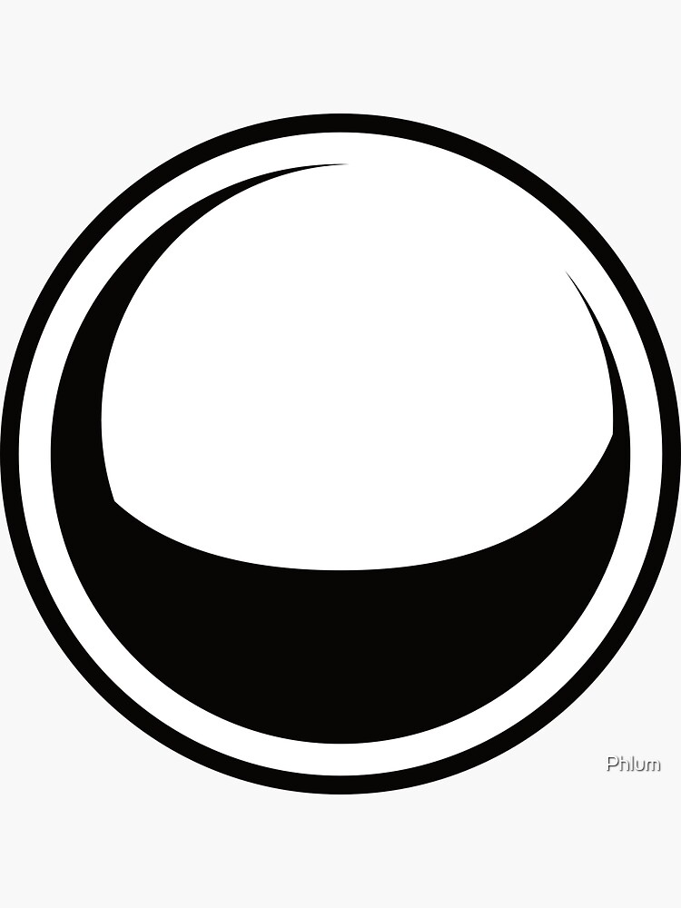 "Pinball - Black and White" Sticker for Sale by Phlum | Redbubble