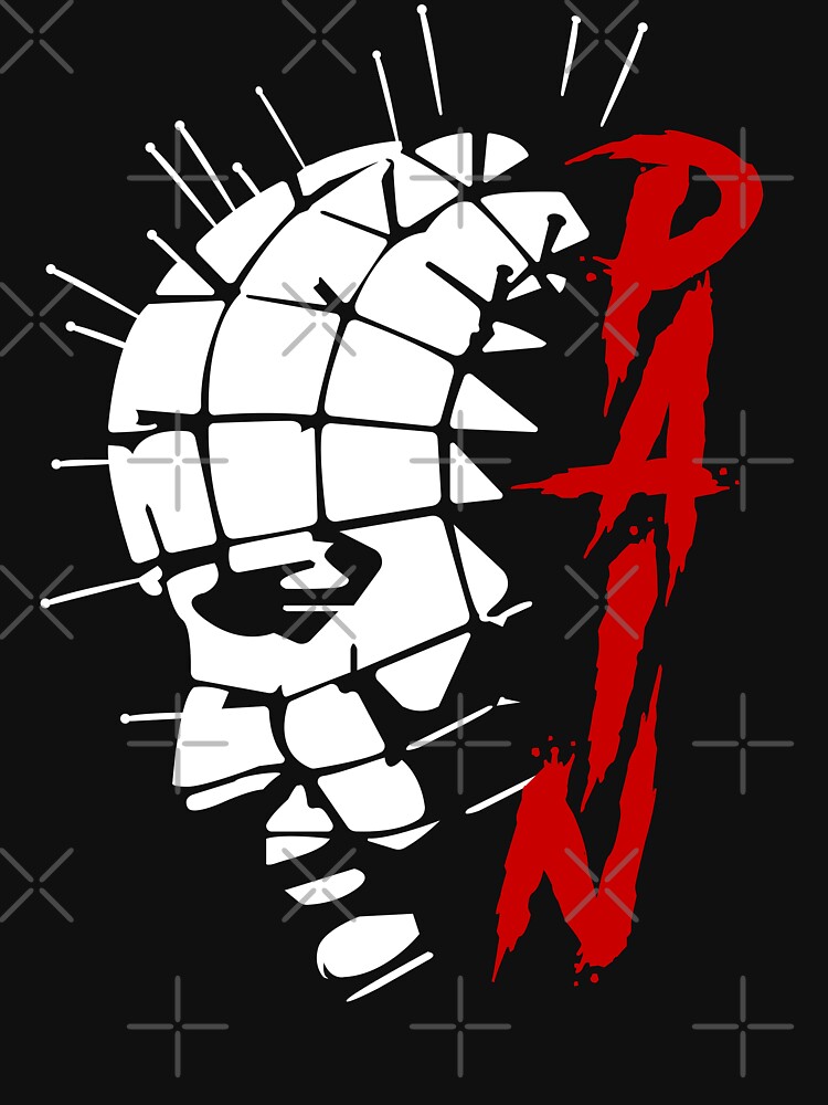 "Pinhead Cenobite Pain" T-shirt for Sale by McPod | Redbubble ...