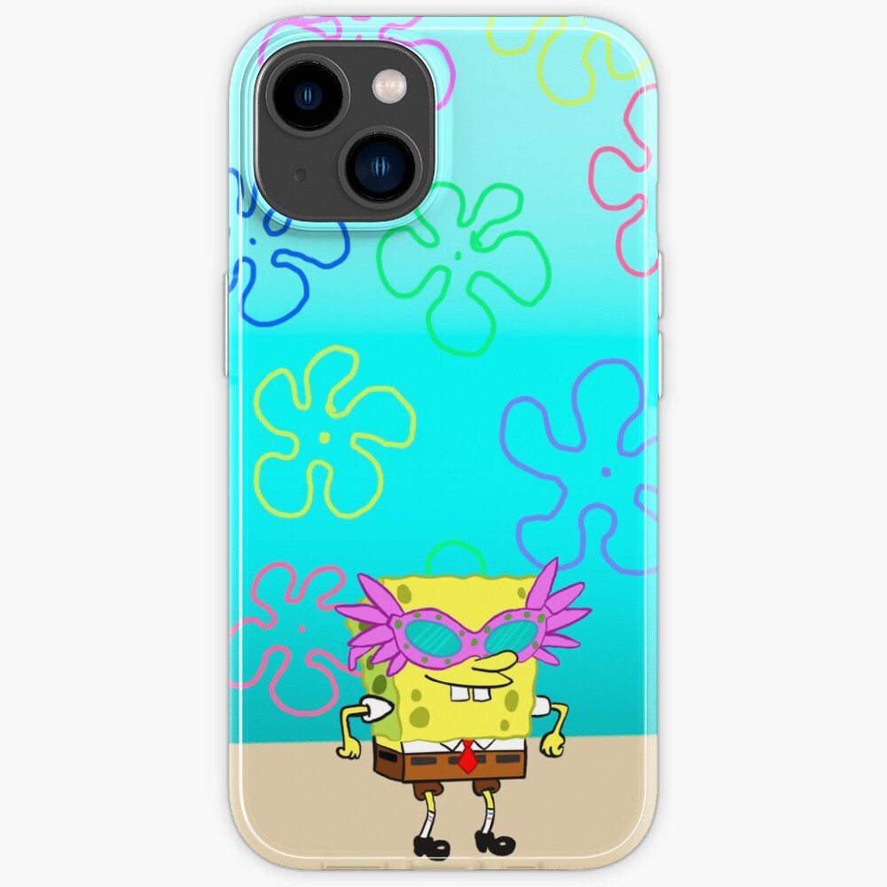"Spongebob glasses meme" iPhone Case for Sale by LydiaMitchell14 ...