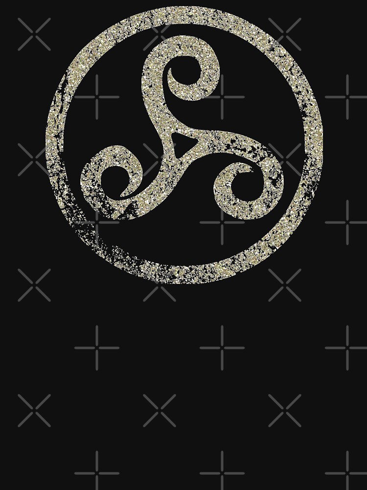 "Celtic Knot Triskele Traditional Manx Irish 3 Legs Spiral Symbol" T ...