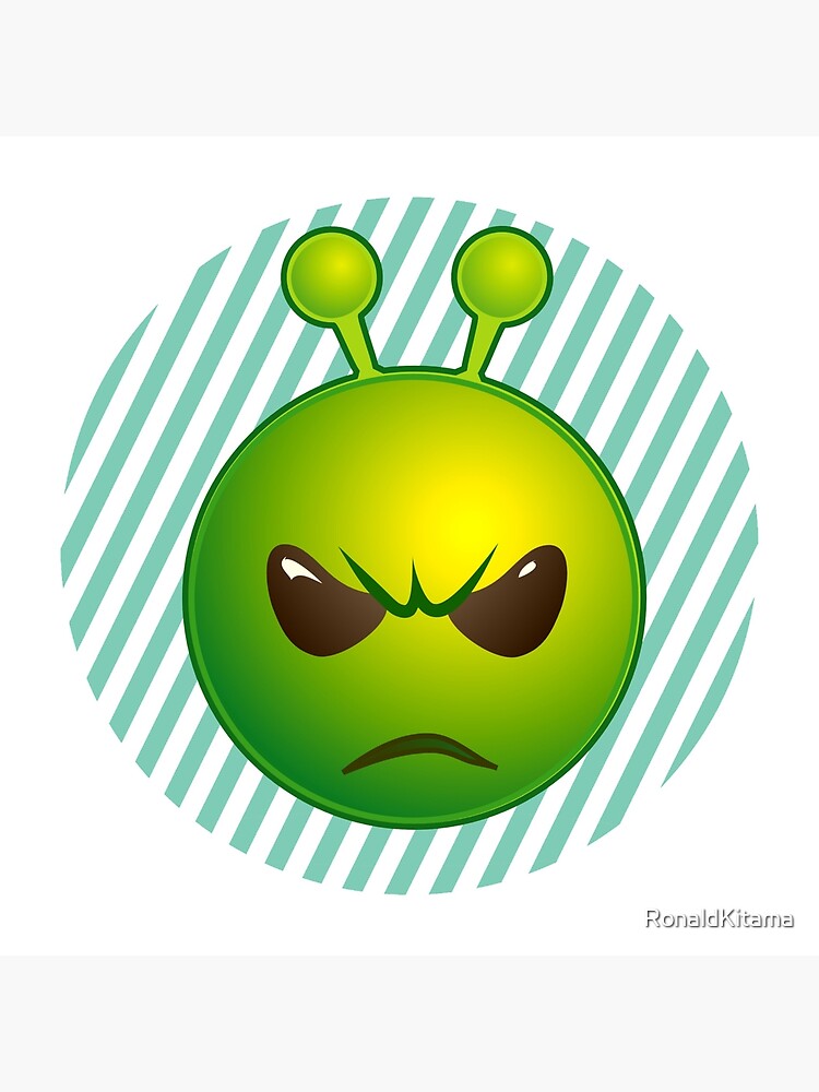 "Angry emoji" Art Board Print for Sale by RonaldKitama | Redbubble