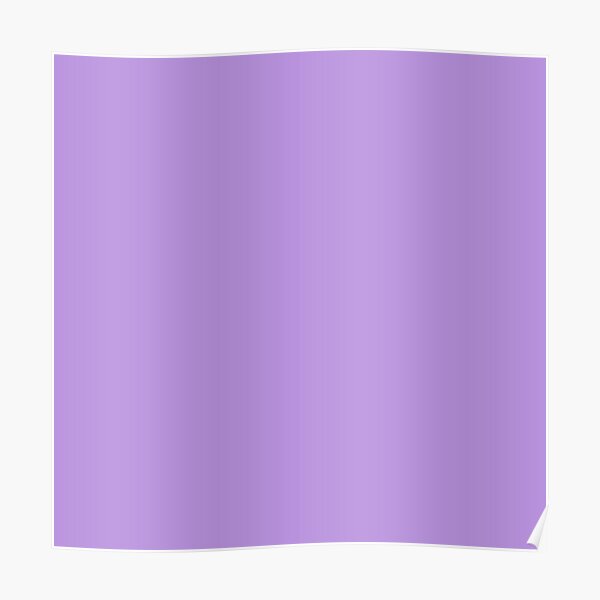 "Pastel Purple Violet Color" Poster for Sale by thesnowwhyte | Redbubble