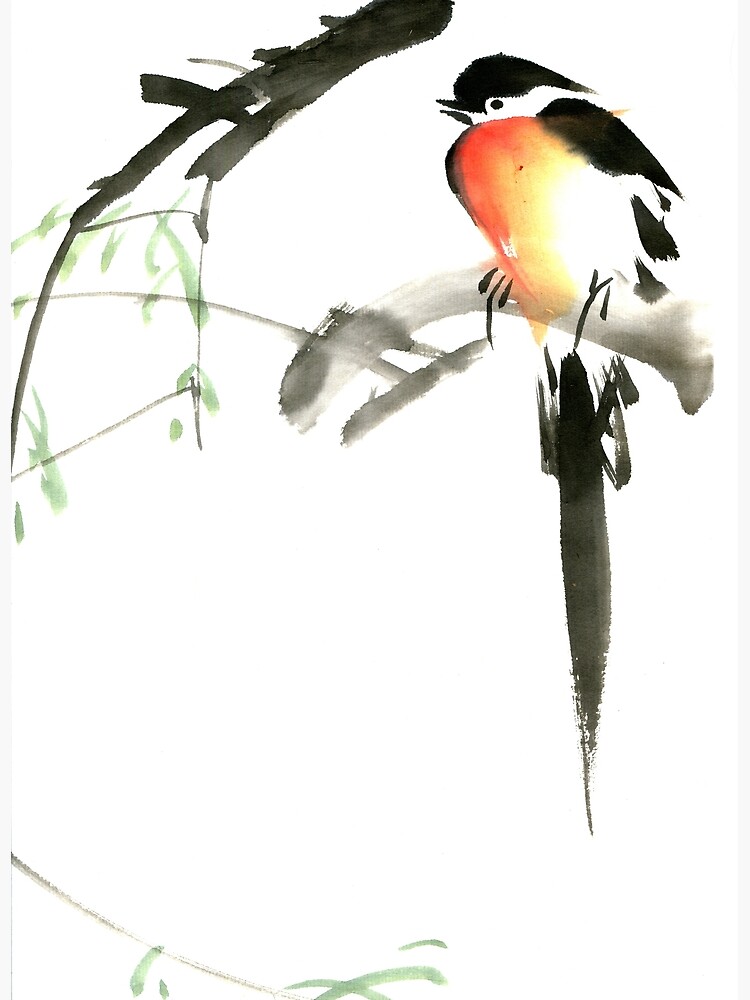 "Chinese Shui-mo(水墨)- Bird" Art Print for Sale by jasonksleung | Redbubble