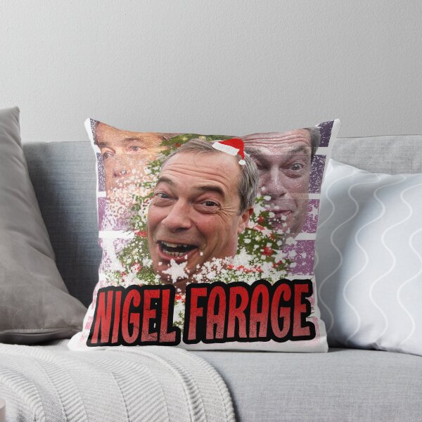 Fag Ash Farage Pillows & Cushions for Sale | Redbubble