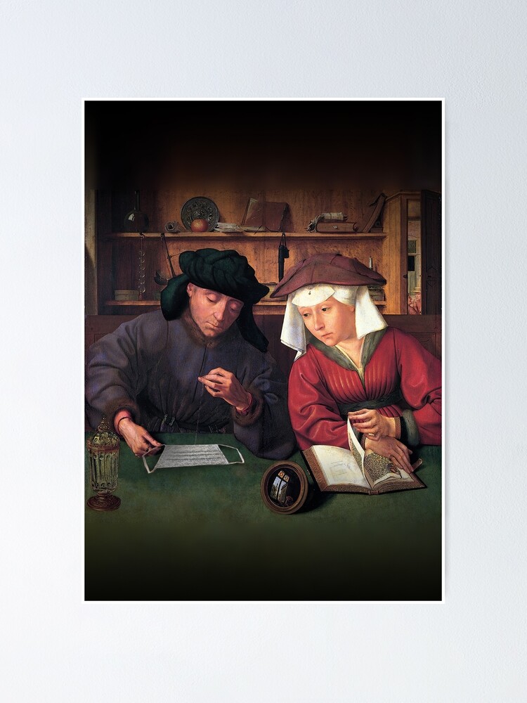 "The lender and his wife" Poster by Olek-Impek | Redbubble