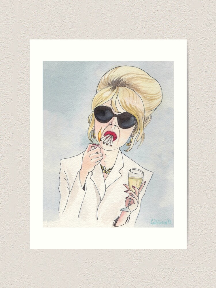 "Patsy Stone of Absolutely Fabulous / Ab Fab" Art Print for Sale by ...