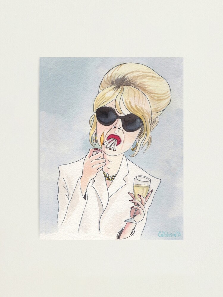 "Patsy Stone of Absolutely Fabulous / Ab Fab" Photographic Print by ...