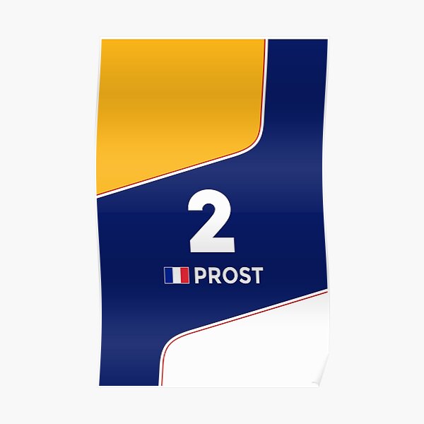 "F1 Legends - Alain Prost" Poster for Sale by sednoid | Redbubble
