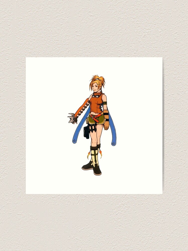 "Final Fantasy X Rikku" Art Print by CassidyCreates | Redbubble