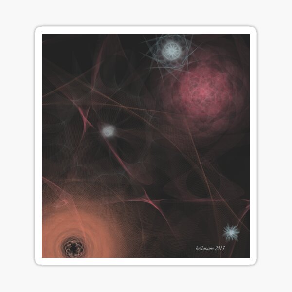 "Cosmos" Sticker for Sale by kLoraine | Redbubble