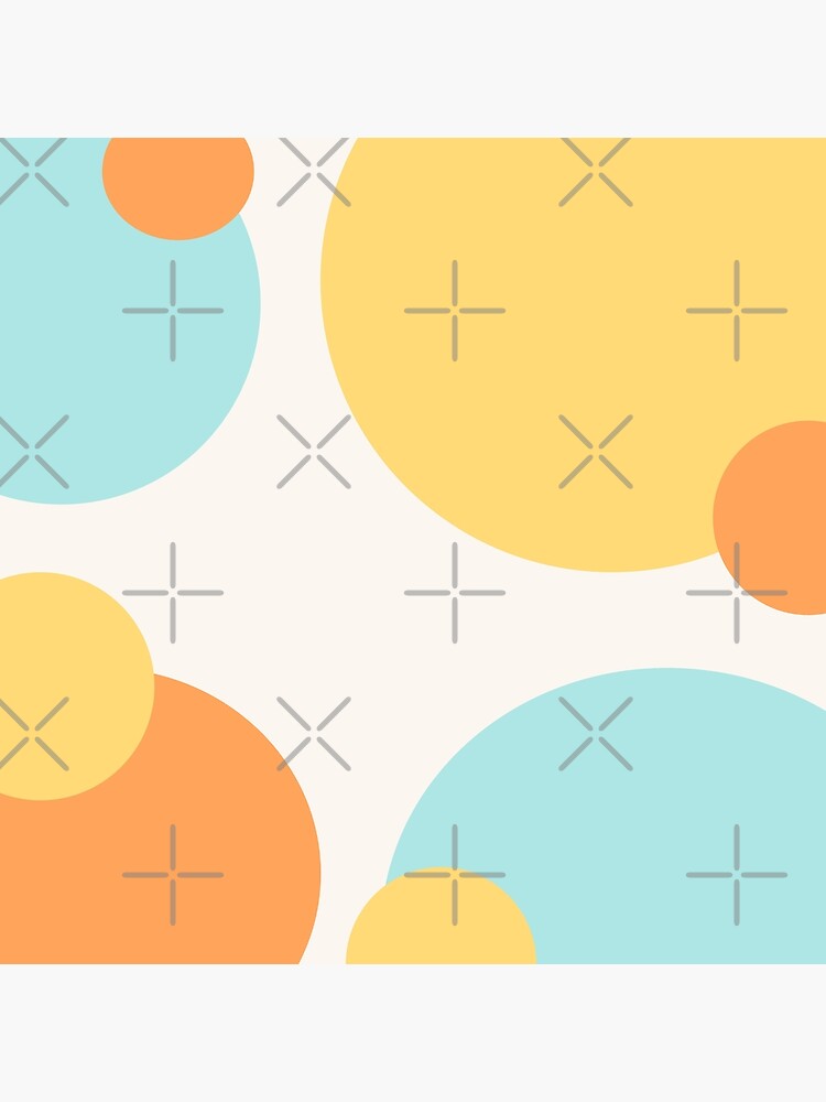 "Light colored circles" Poster by irisuniverse | Redbubble