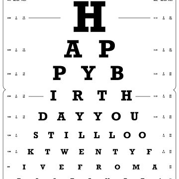 "Happy Birthday You Still Look 25!" Greeting Card for Sale by eldram ...