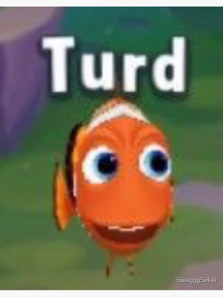 "turd" Sticker for Sale by SwaggySekai | Redbubble