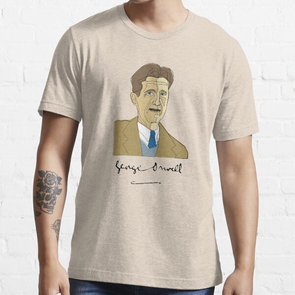 George Orwell T Shirt By Grafiker Redbubble George Orwell T