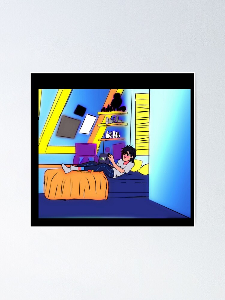 "Aroace Hiro room" Poster for Sale by Rolaplayor101 | Redbubble