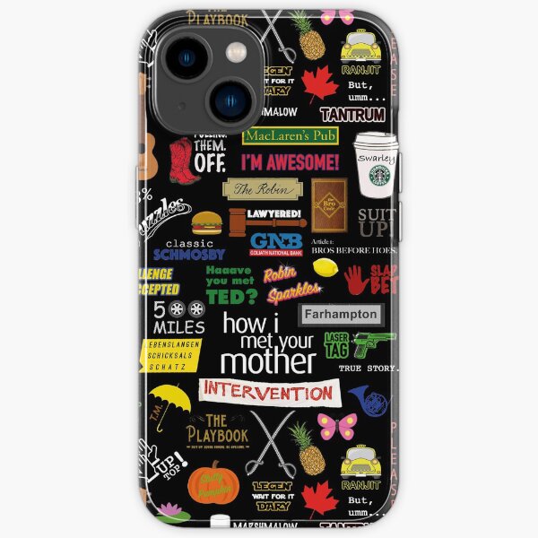 "How I Met Your Mother | HIMYM | TV Show | Collage" iPhone Case for ...