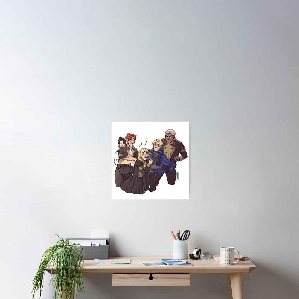 "Blue Lions in a haunted house" Sticker for Sale by Gibslythe | Redbubble