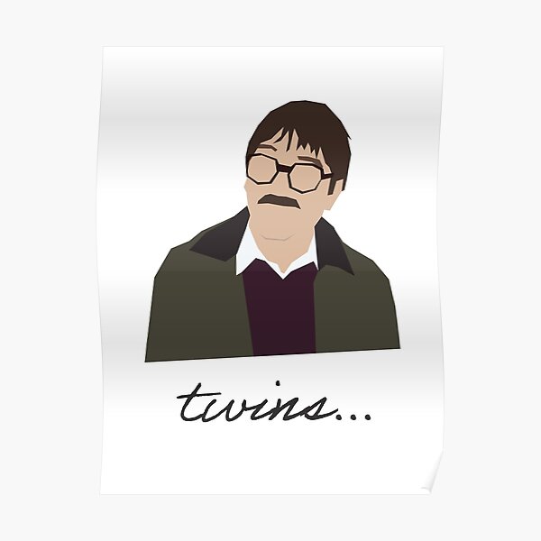 " Friday Night Dinner Jim - Twins Vector Artwork" Poster by ...