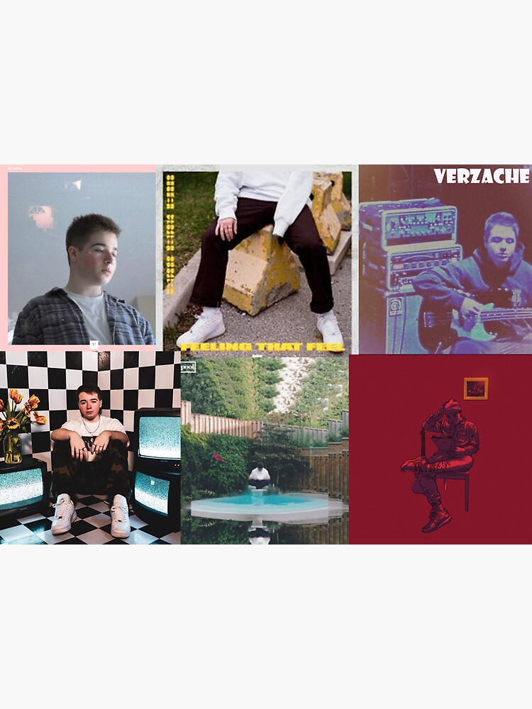 Pegatina «canción verzache / collage de portada de albulm» de ...