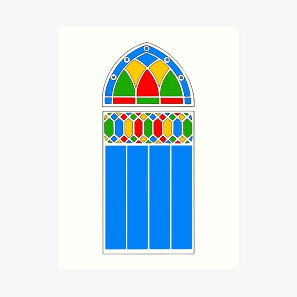 "Digital Art: Traditional Lebanese Window" Art Print for Sale by ...