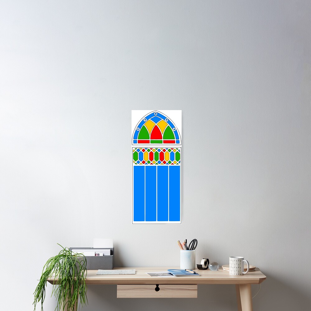 "Digital Art: Traditional Lebanese Window" Poster for Sale by dkaranouh ...