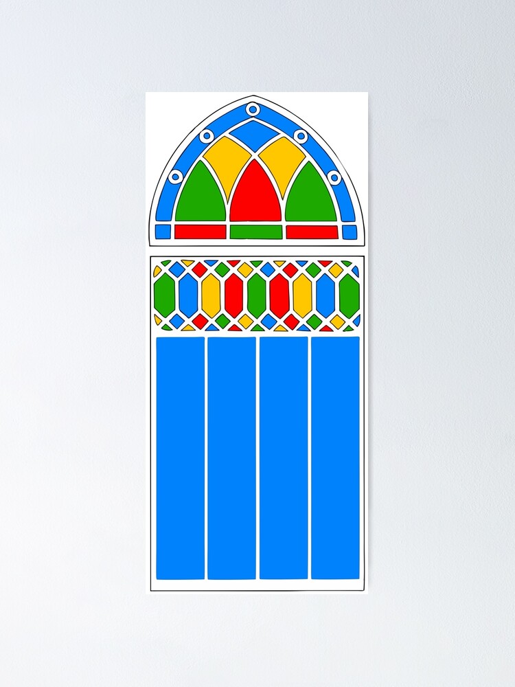 "Digital Art: Traditional Lebanese Window" Poster for Sale by dkaranouh ...
