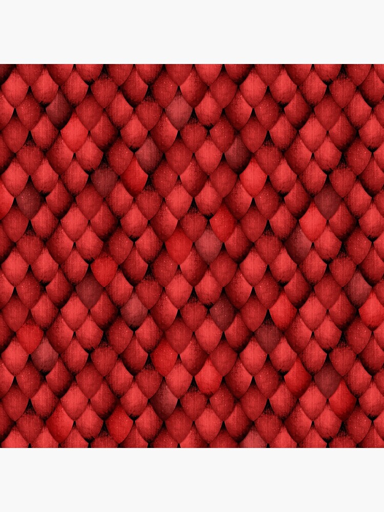 "Red Dragon Scales" Poster for Sale by heathendesigns | Redbubble