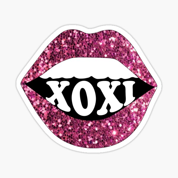 "XOXI Lips " Sticker for Sale by sydneyurban | Redbubble