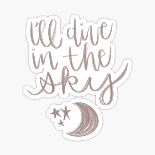 "Celestial" Sticker by lettuceletterr | Redbubble