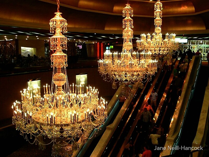 "The Amazing Chandeliers at the Trump Taj Mahal, Atlantic City NJ ...