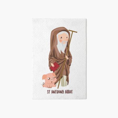 "Saint Anthony Abbot" Art Board Print by AlMAO2O | Redbubble