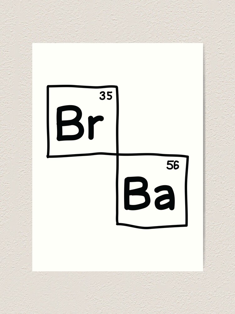 "breaking bad logo minimal line drawing" Art Print for Sale by ...