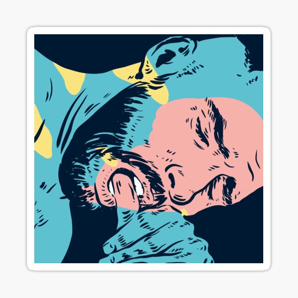 "Aghhhh!!!" Sticker by Laceoni | Redbubble