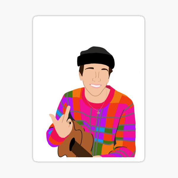 "Role Model (singer)" Sticker by emma-hughes | Redbubble