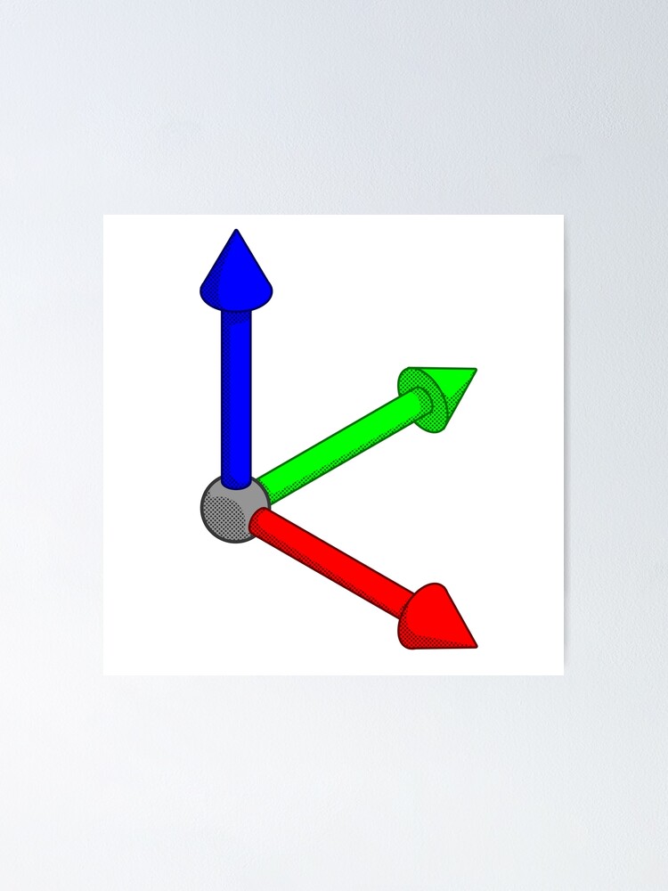 "XYZ Arrow" Poster for Sale by rvit | Redbubble