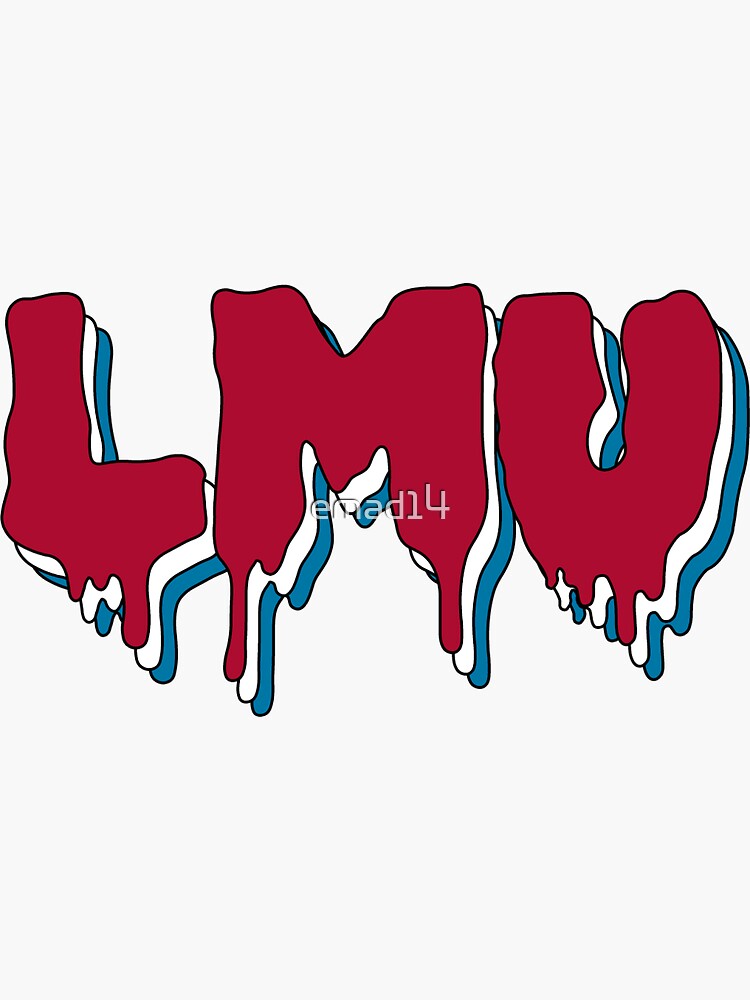 "LMU" Sticker for Sale by emad14 | Redbubble