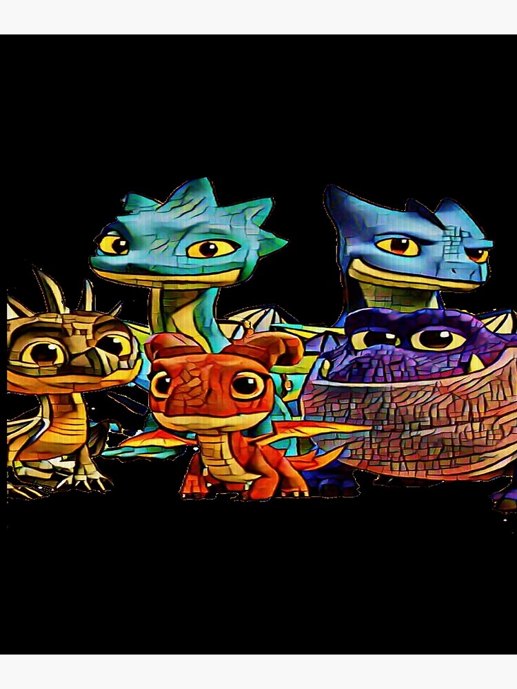 "Dragons Rescue Riders" Poster for Sale by revashon | Redbubble