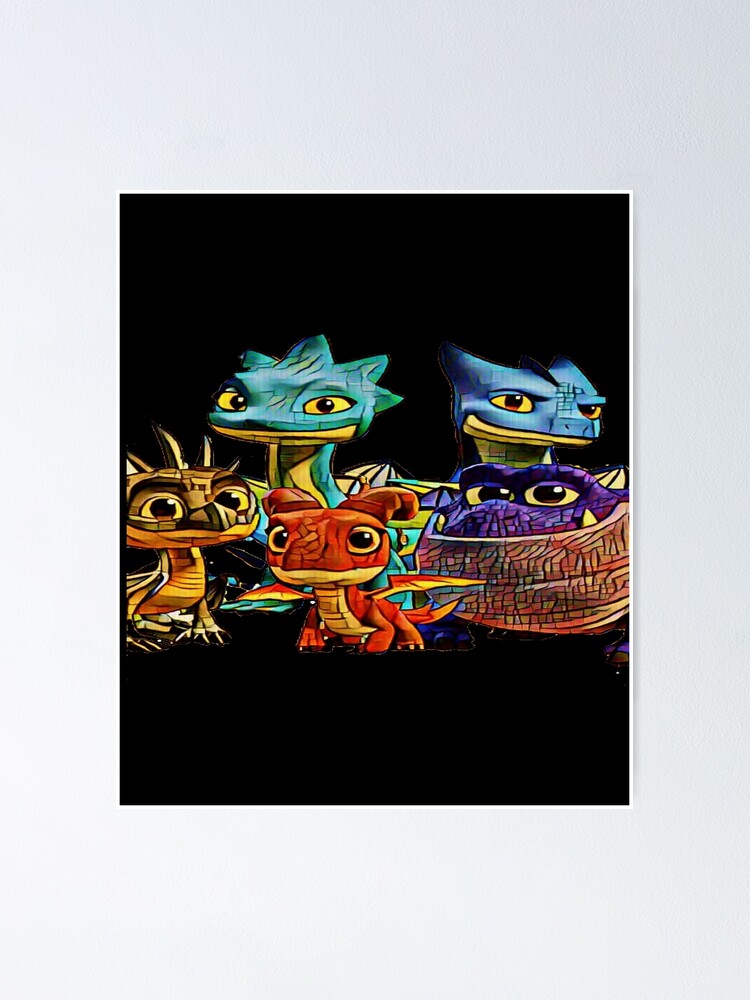 "Dragons Rescue Riders" Poster for Sale by revashon | Redbubble