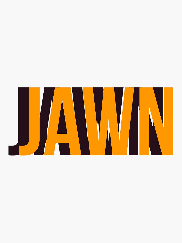 "Jawn" Sticker by jennalaigaie | Redbubble