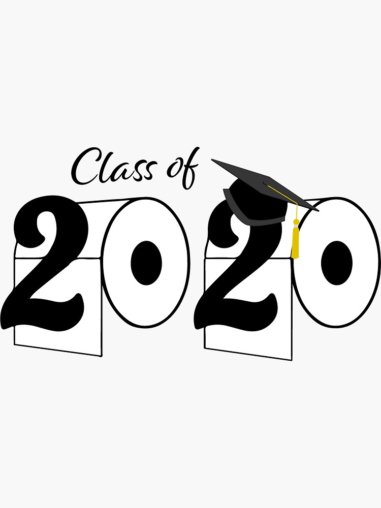 "Class of 2020" Sticker for Sale by EmmaRit | Redbubble