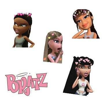 "bratz stickers" Sticker for Sale by bratzxx | Redbubble