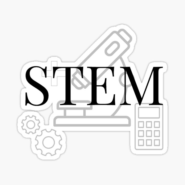 "STEM" Sticker for Sale by mikenziemik | Redbubble