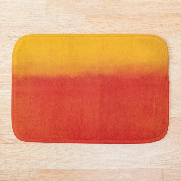 " Mark Rothko | Orange and Yellow" Bath Mat for Sale by badguyduh ...