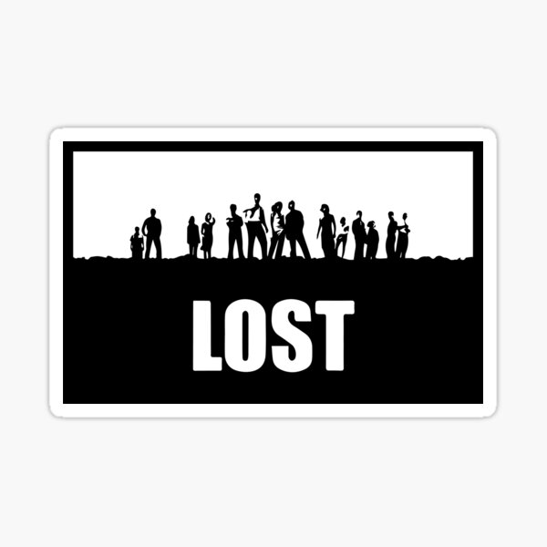 "Lost Tv Show" Sticker by SparksGraphics | Redbubble