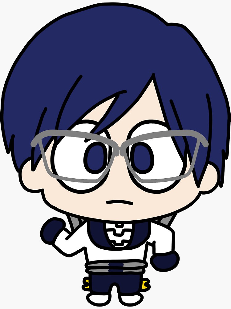 "Tenya IIda" Sticker for Sale by hannahfy | Redbubble