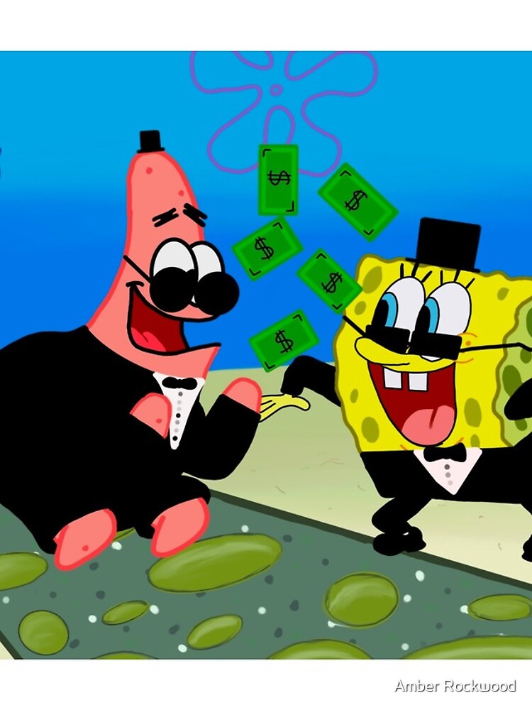 "Bad Boys Spongebob and Patrick" iPhone Case for Sale by amberrock ...