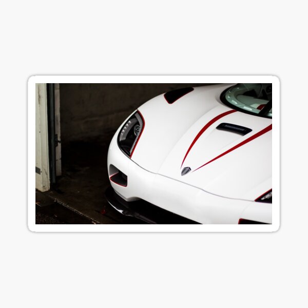 "Koenigsegg Agera R" Sticker by BUGS0021 | Redbubble