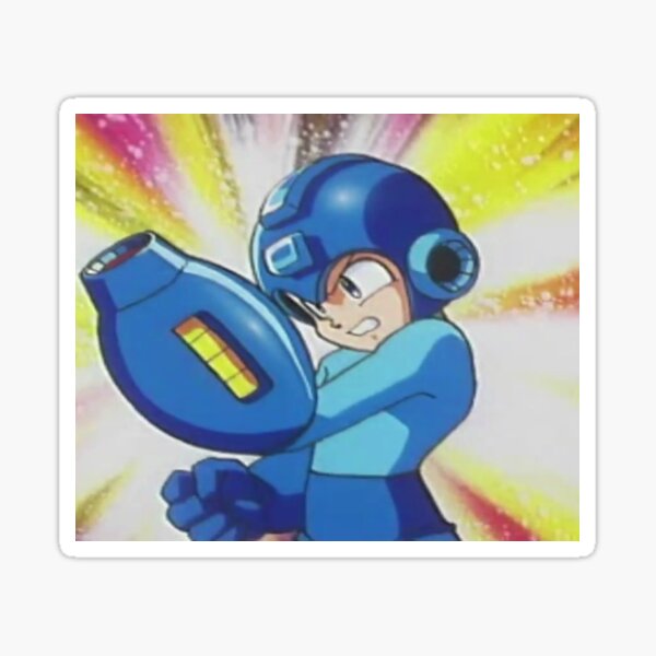 "Mega Man 8 Intro" Sticker for Sale by infiniterivals | Redbubble