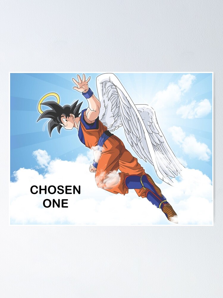 "angel goku" Poster by Gotinssj3 | Redbubble