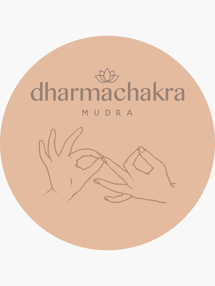 "dharmachakra mudra" Sticker for Sale by -swisstinyhome | Redbubble